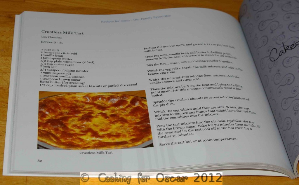 Recipes for Oscar 3 – Cooking for Oscar