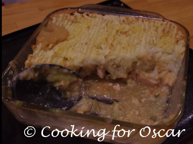 Chicken Potato Topped Pie – Cooking for Oscar