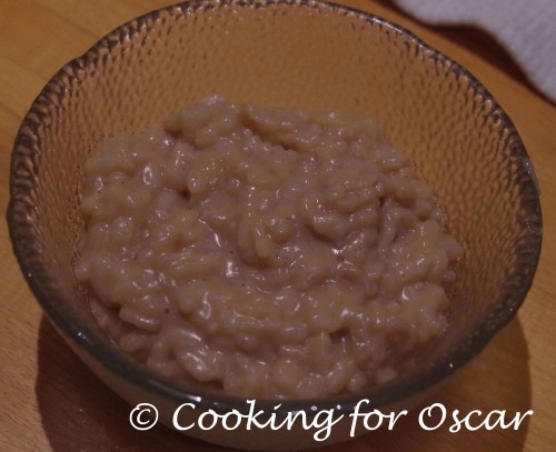 Creamed Rice / Rice Pudding – Cooking for Oscar